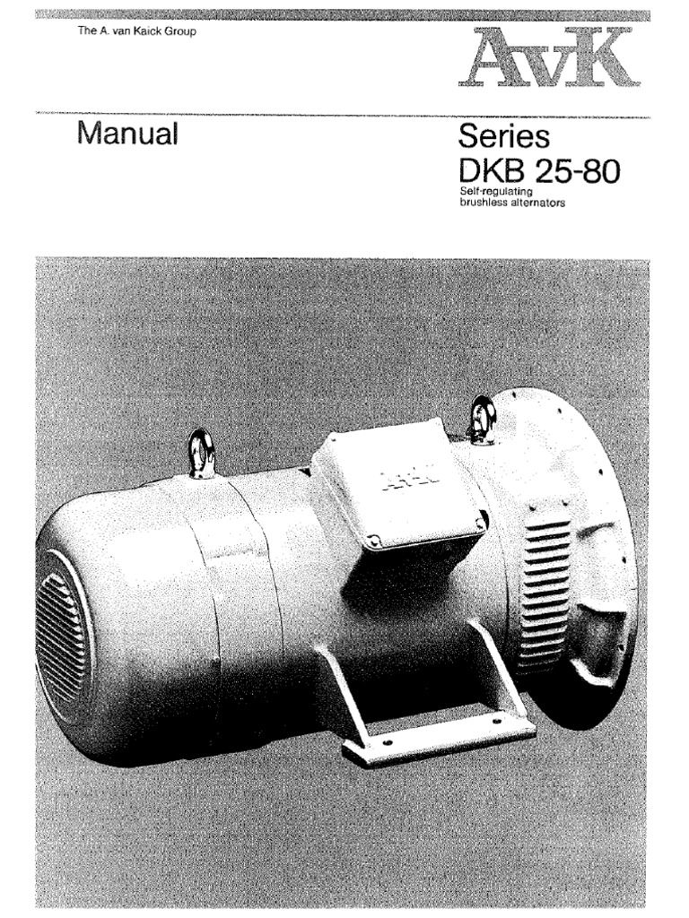 Avk Excitiation System | PDF