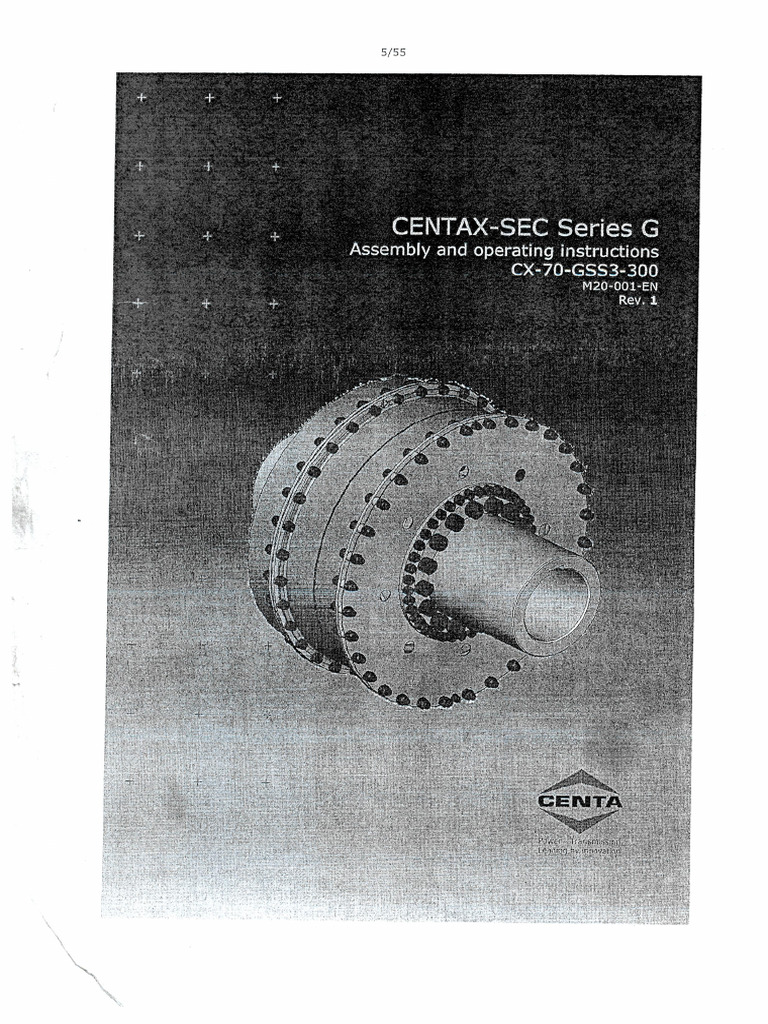 Centax-Sec Series G Муфта | PDF