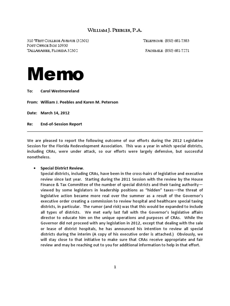 2012 End of Session Report - FRA | PDF | Lobbying In The United States ...