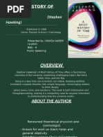 A Brief History of Time | PDF | Universe | Theory