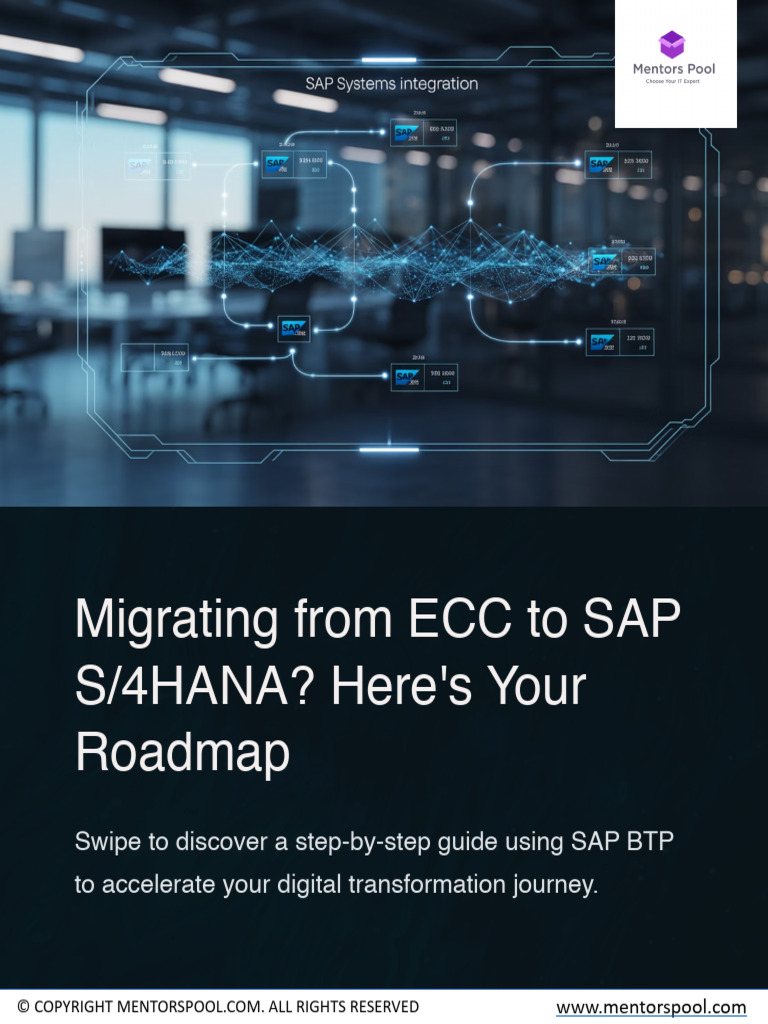 Migrating From ECC to SAP S4HANA Heres Your Roadmap 1748163850 | PDF ...