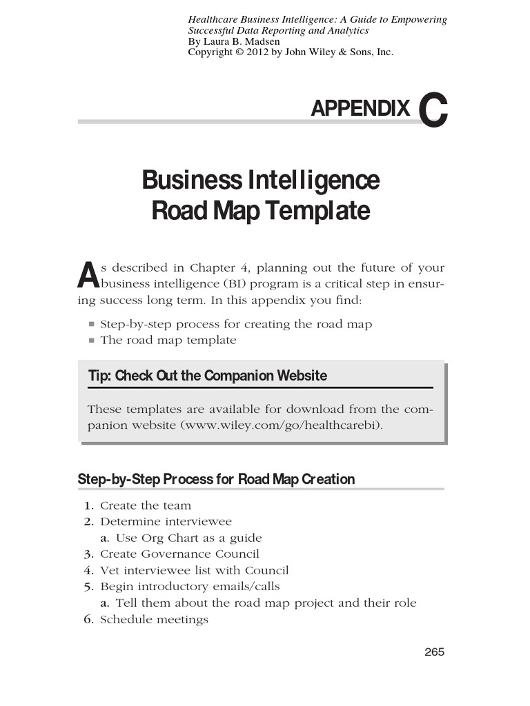 Healthcare Business Intelligence - 2012 - Madsen - Business ...