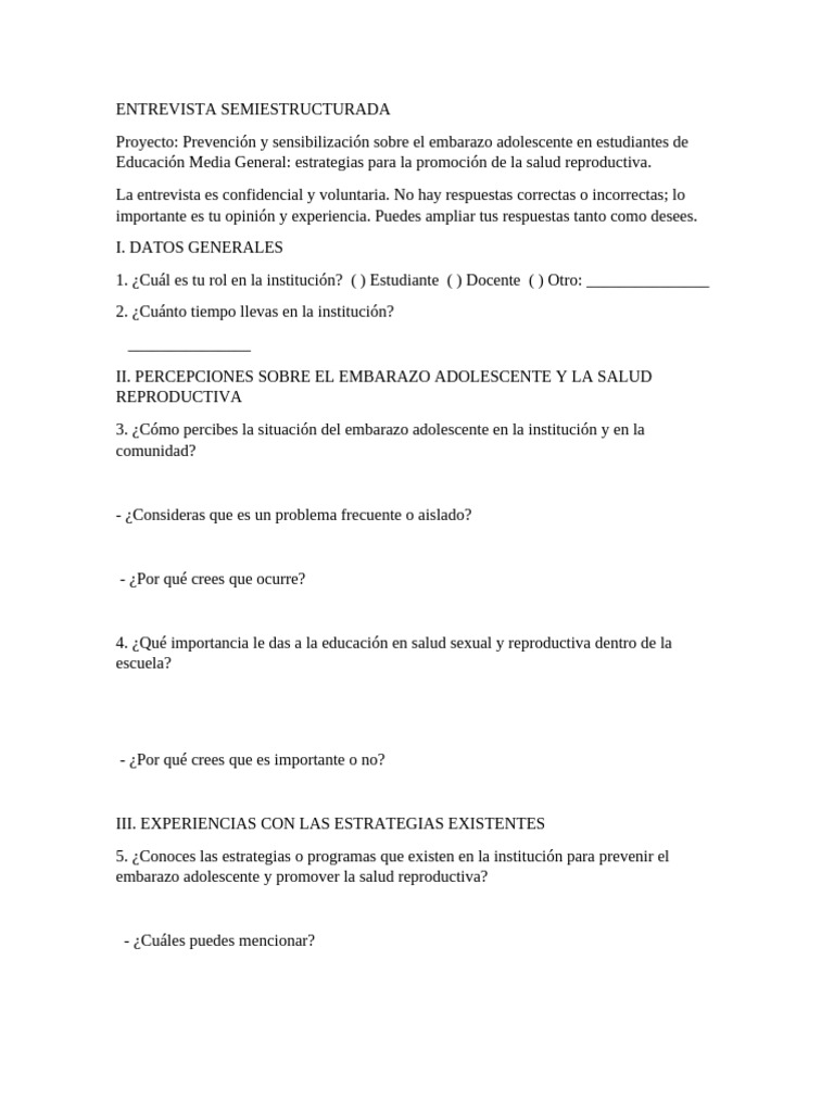 ENTREVISTA SEMIESTRUCTURADA. Cesar, Eimmy | PDF