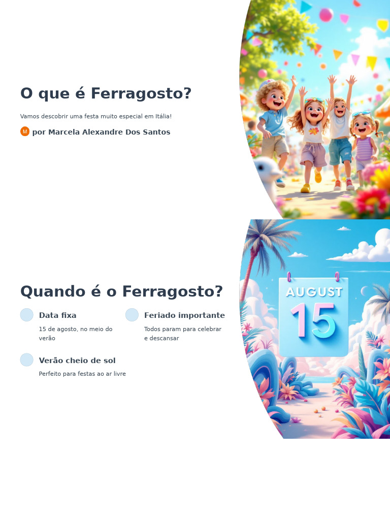 Ferragosto: Festa de Verão na Itália | PDF