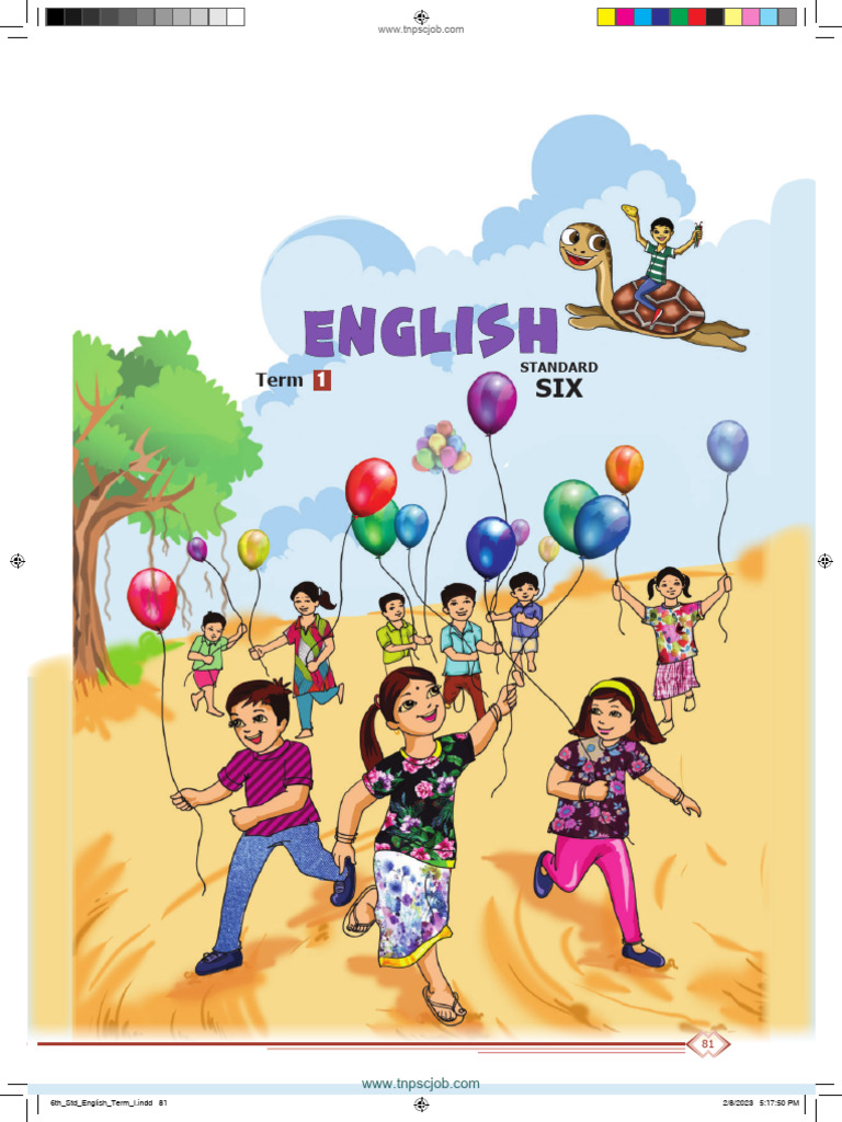 6th Grade English Term 1 Textbook Guide | PDF | Turtle | Qr Code