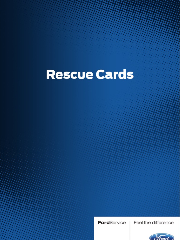 Rescue Cards en | PDF | Airbag | Seat Belt