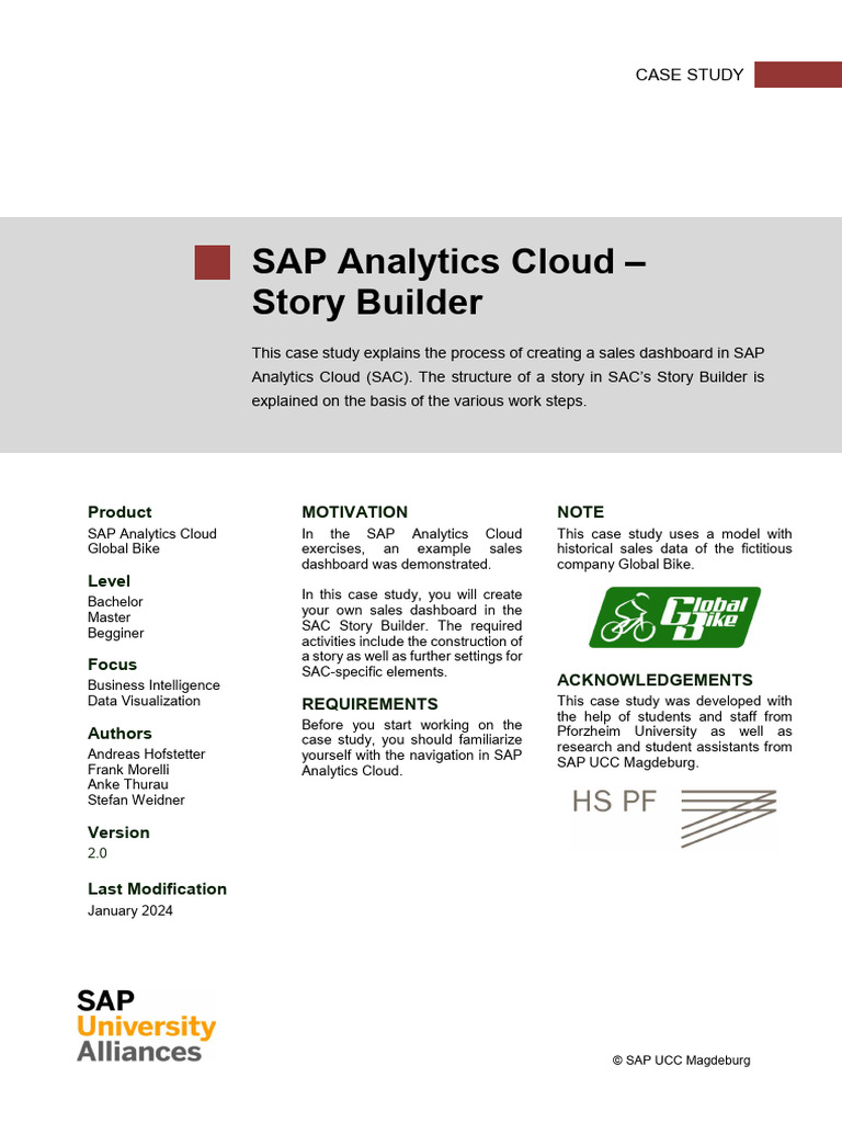 Creating a Sales Dashboard in SAC | PDF | Menu (Computing) | Icon ...
