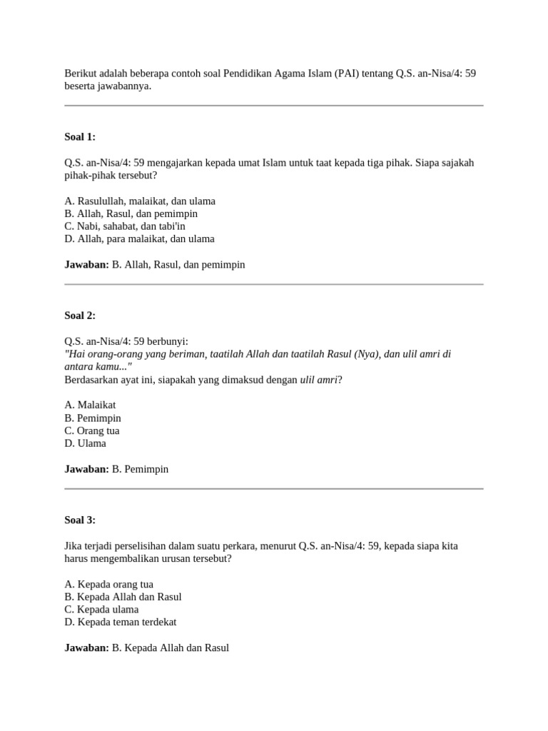 Latihan Soal Cci Mapsi 2024 2 | PDF