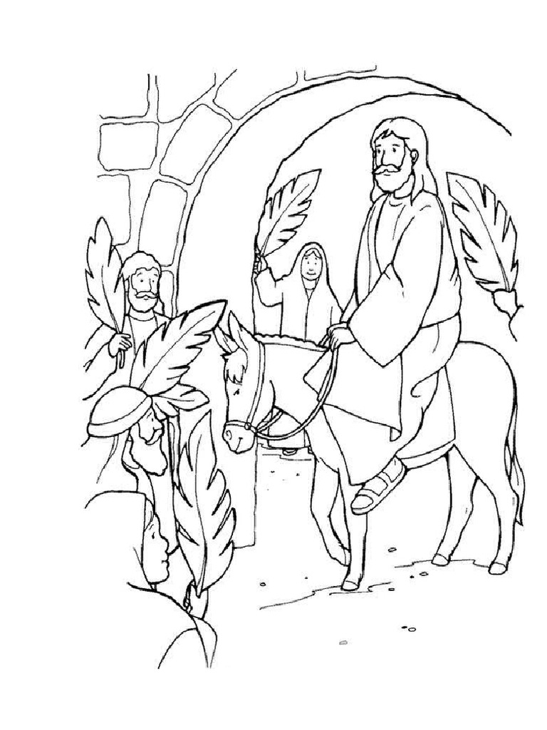 Fichas de Domingo de Ramos | PDF