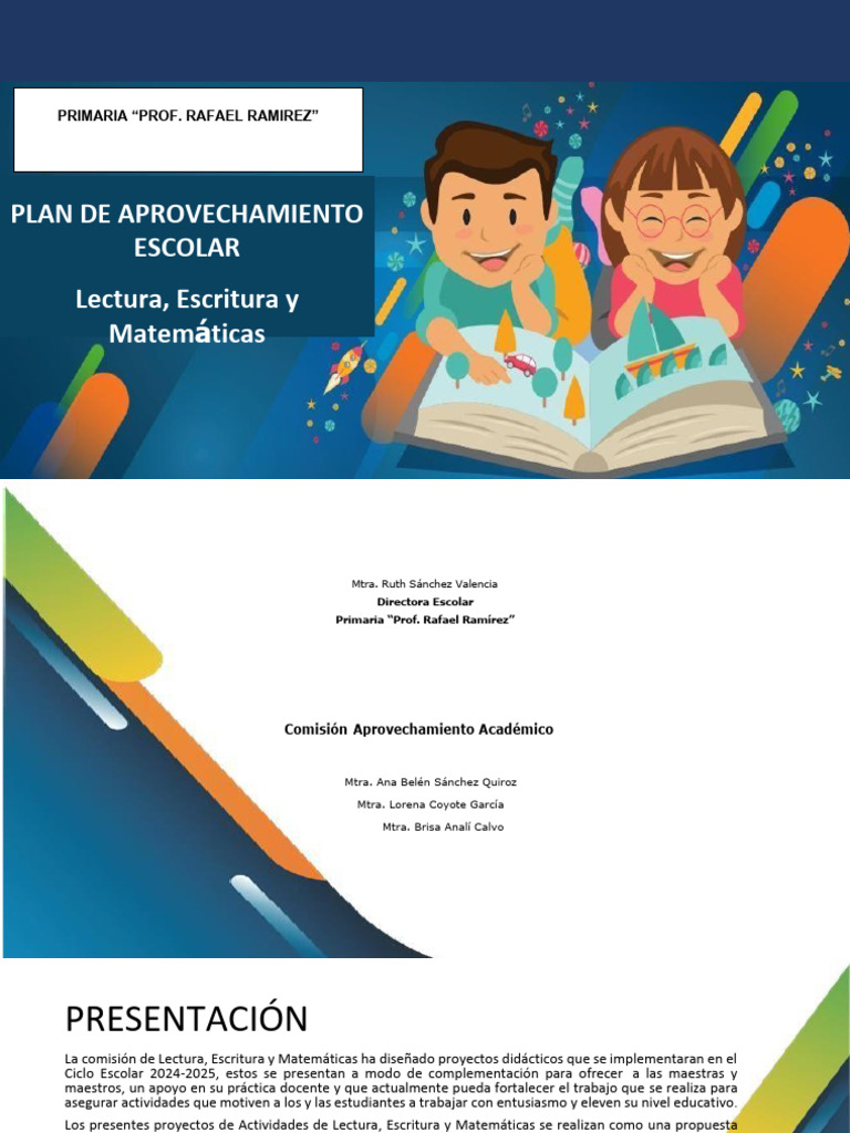 Plan Lectura y Escritura | PDF | Educación de la primera infancia ...