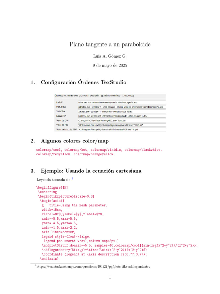 Plano Tangente | PDF | Vector Euclidiano | Matemáticas