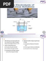 Electrolysis of Dilute Sulfuric Acid | PDF | Redox | Anode