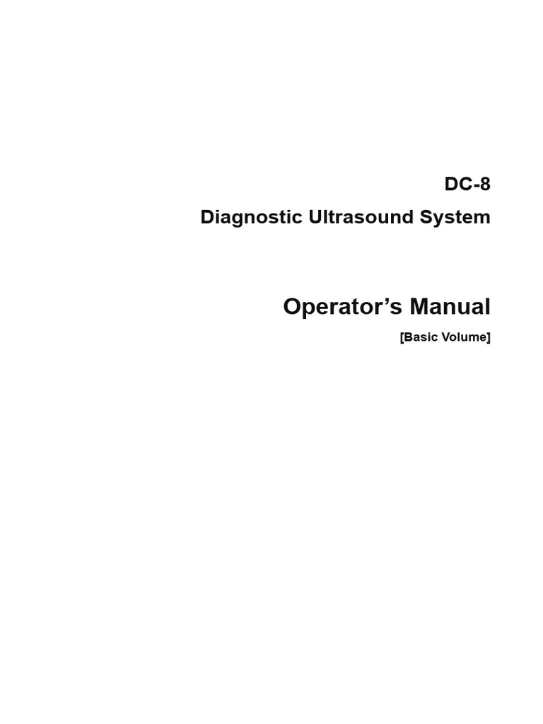 DC 8 Operation Manual | PDF | Menu (Computing) | Radio