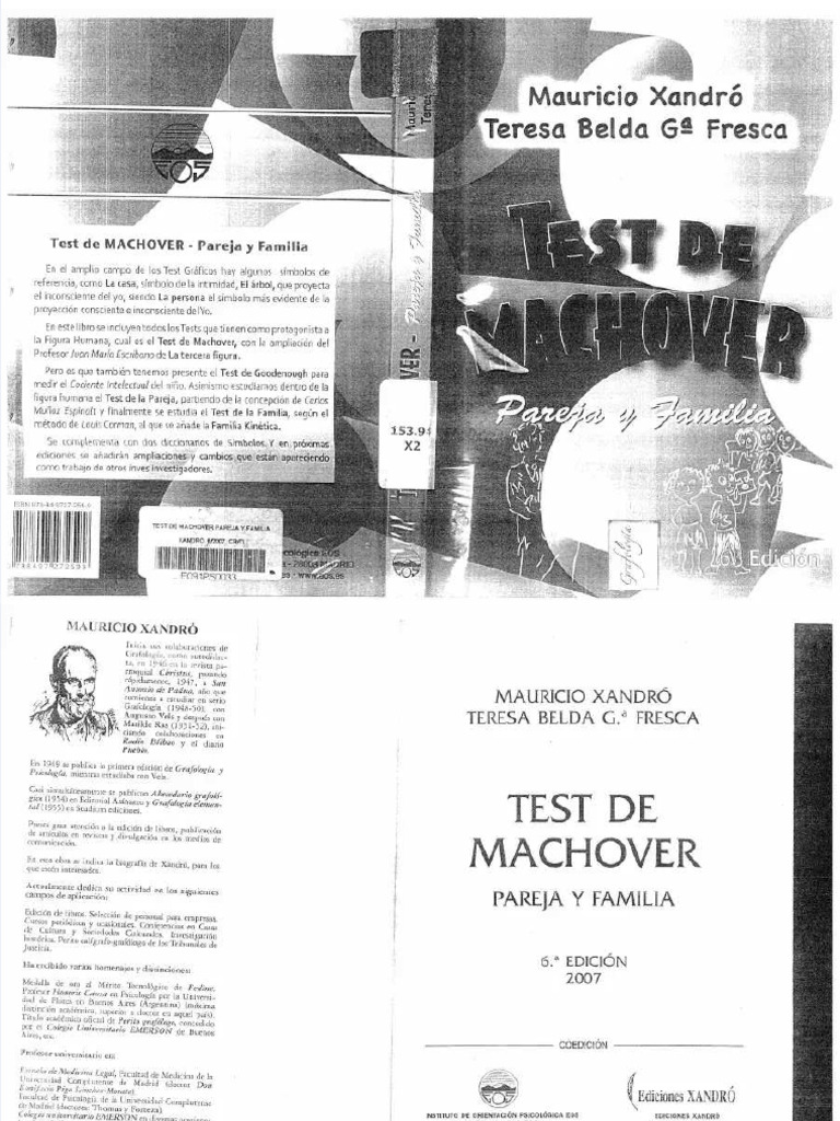 PDF Test de Machover Pareja y Familia Mauricio Xandro - Compress | PDF