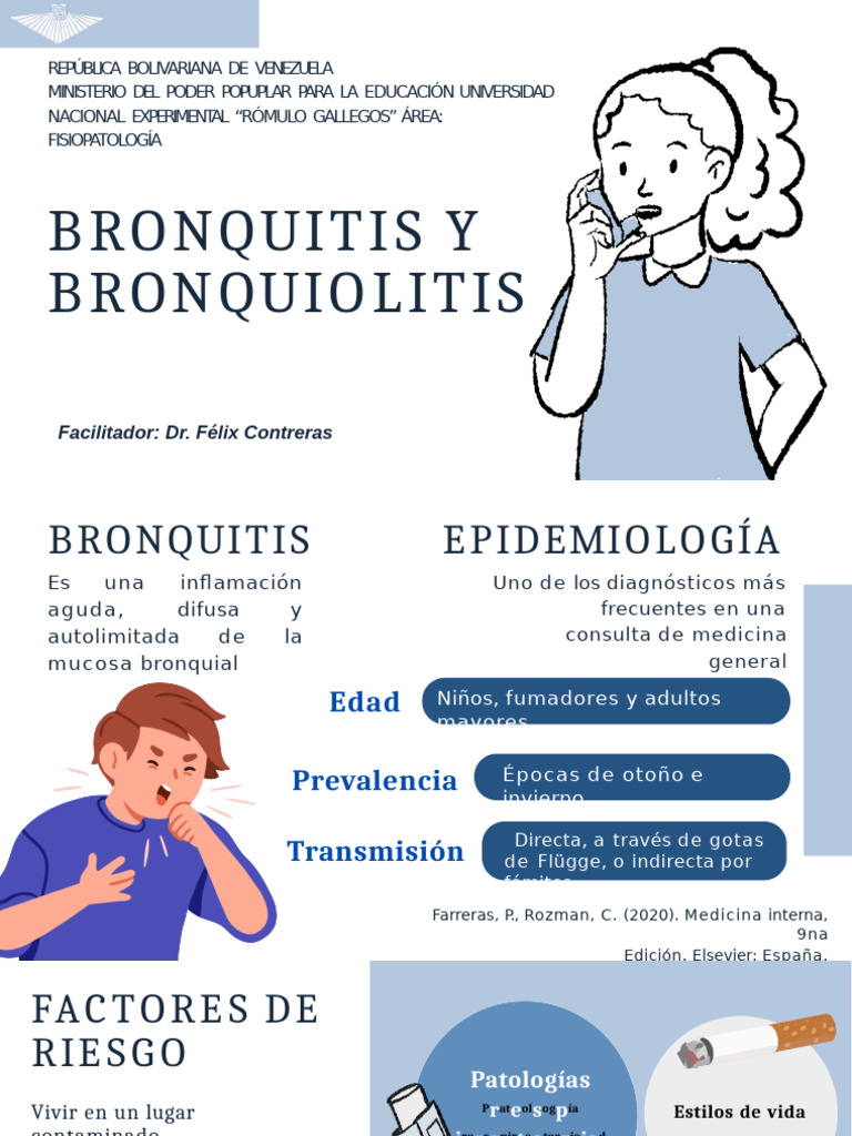 Bronquitis y Bronquiolitis 20250502 155125 0000 | PDF | Bronquitis | Tos