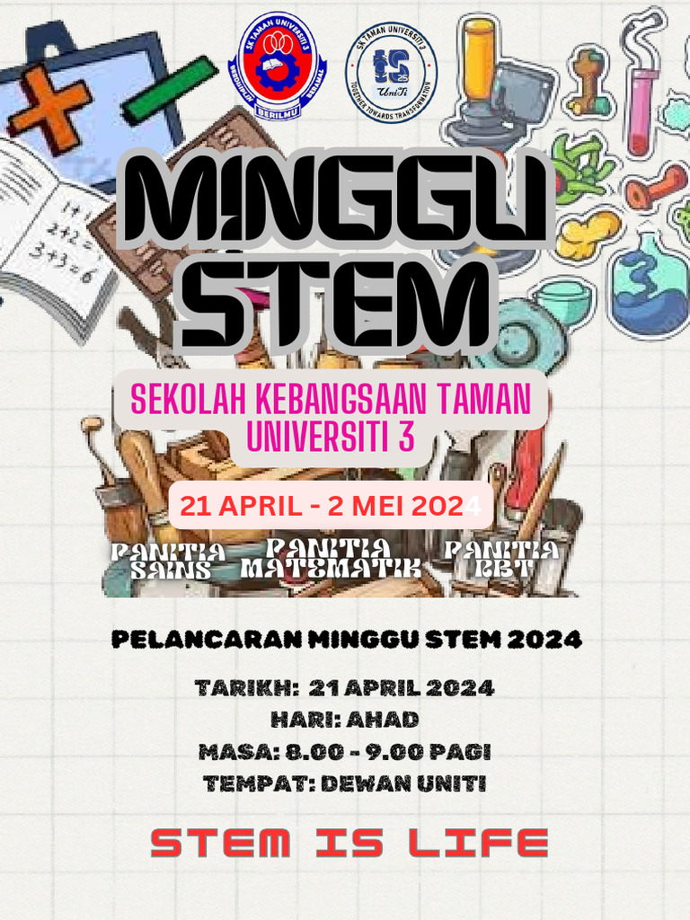 Flipbook Minggu Stem SK Taman Universiti 3 | PDF