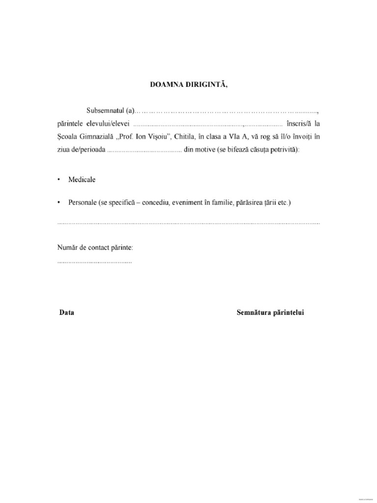 Cerere Invoire-1 | PDF