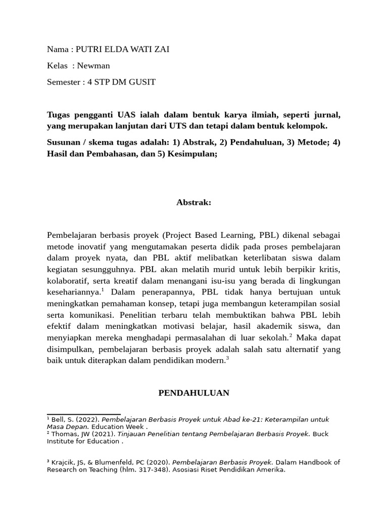 sesi 16 UAS Putri Elda | PDF