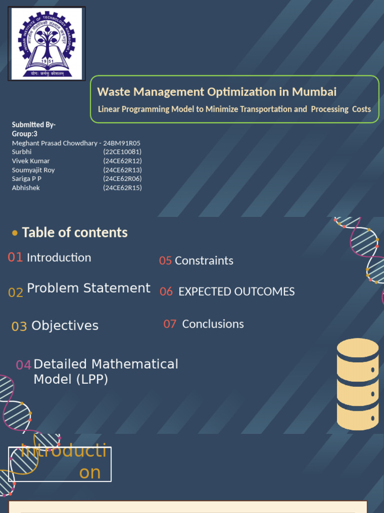 Waste Management Optimization in Mumbai | PDF | Waste Management | Waste