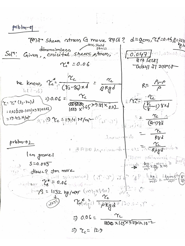 Jahir Sir-Afnan Math of Sediment Transport | PDF