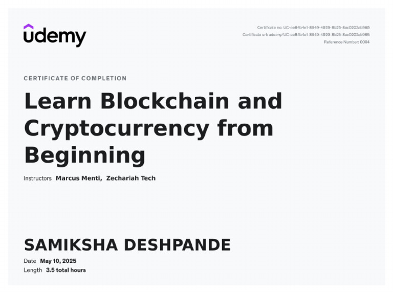 Samiksha 22420093 Blockchain | PDF