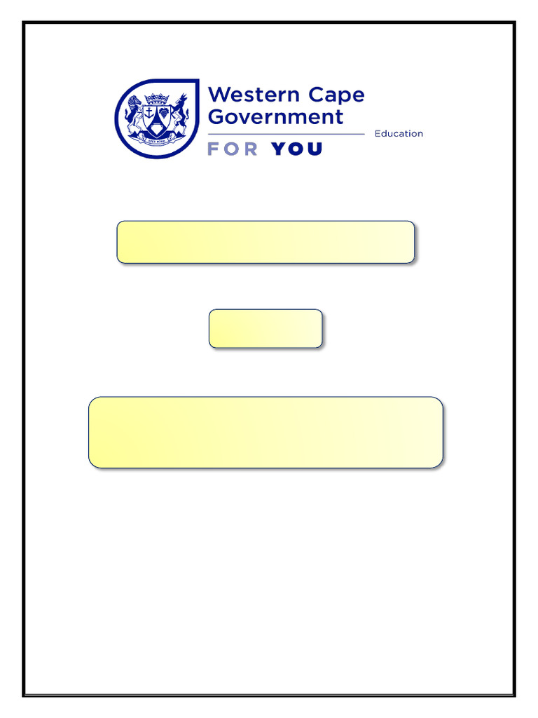 Geo Paper 1 MG Trial Exam 2024 ENG | PDF | Rain | River