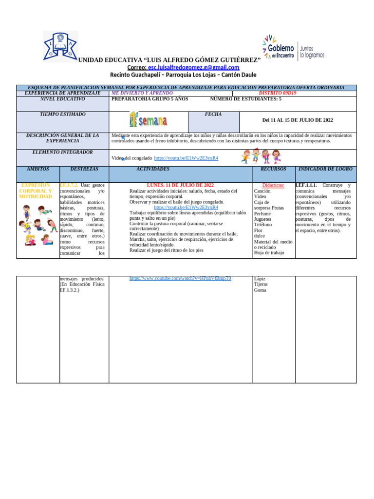 Semana 9 Preparatoria LGG | PDF | Color | Aprendizaje