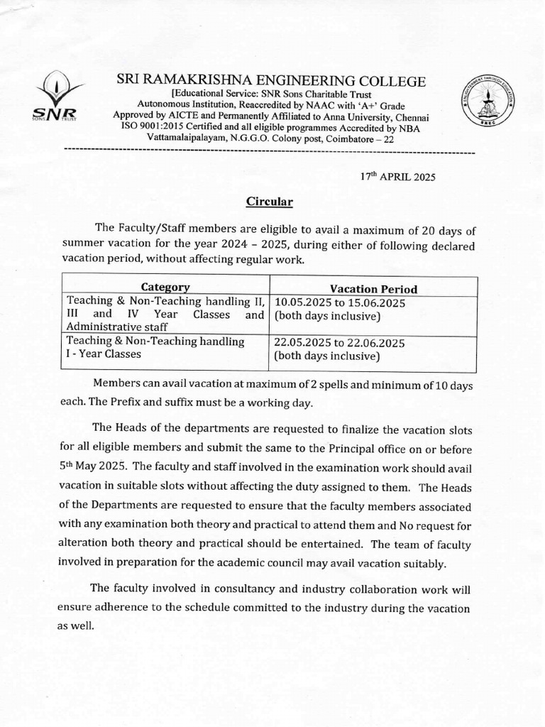 Summar Vacation | PDF