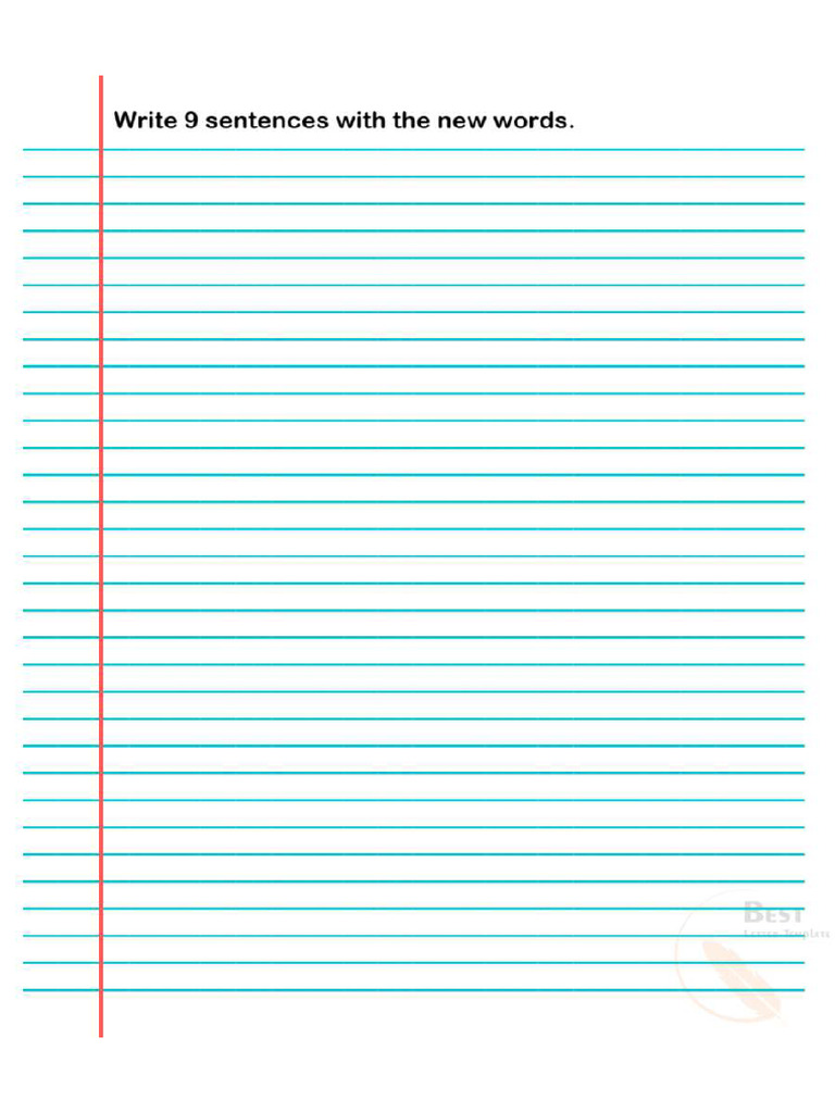 Printable Lined-Paper | PDF