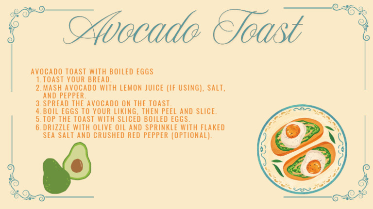 Avocado Toast | PDF