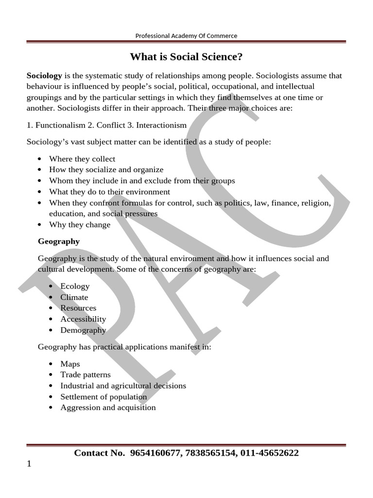Complete Social Science Book Class 9 Notes | PDF | French Revolution ...