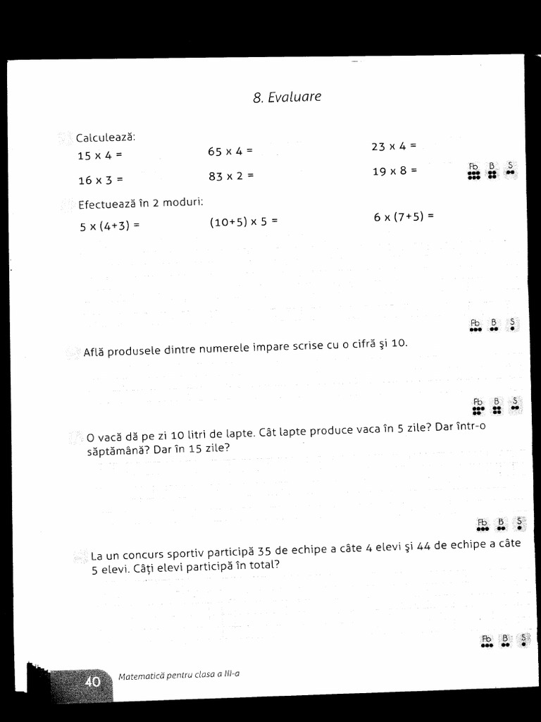 Mate Exercitii | PDF