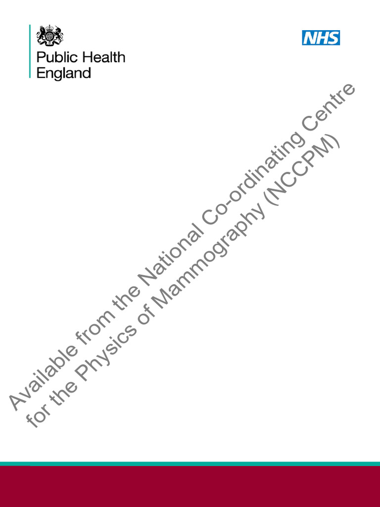 Evaluation of Fujifilm AMULET Mammography | PDF | Mammography ...