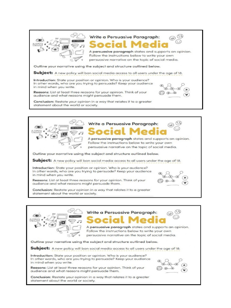 Social Media Policy Impact on Teens | PDF | Argument
