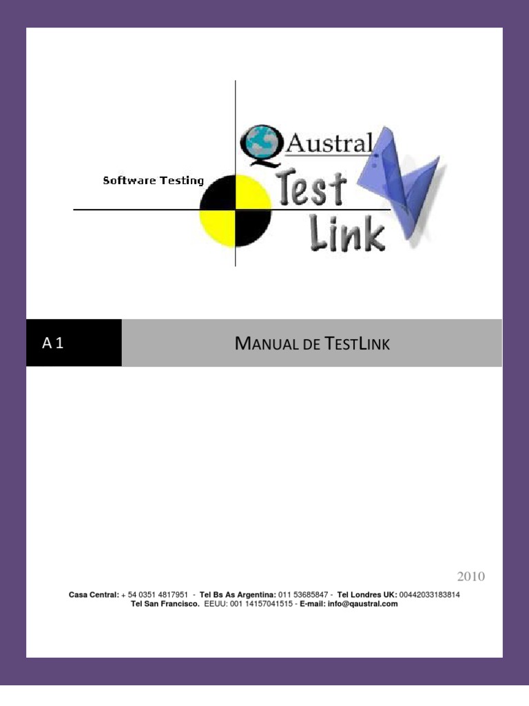 Manual de TestLink | PDF | Tabla (base de datos) | Ventana (informática)