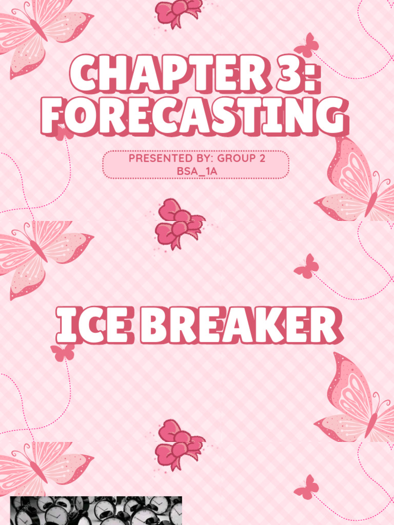 Chapter-3-Forecasting Omtqm | PDF | Forecasting | Business