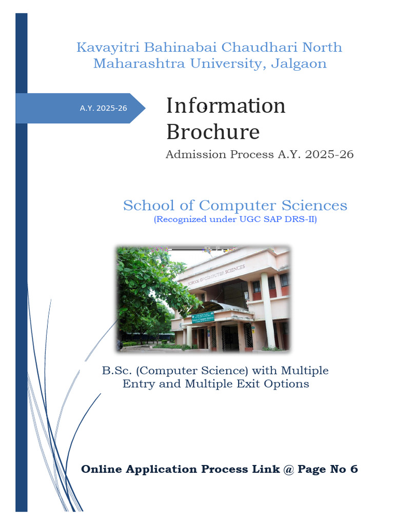 BSC CS Brochure 2025 - 2026 | PDF | Computer Science | Data Science