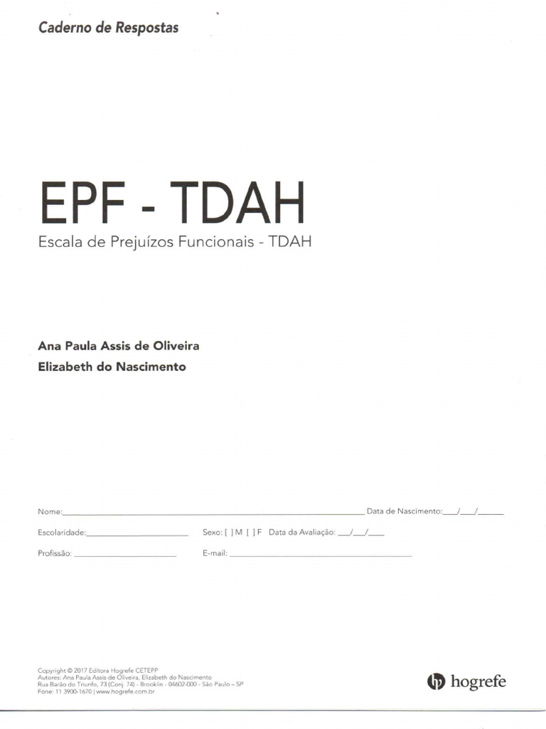 Epf Tdah | PDF