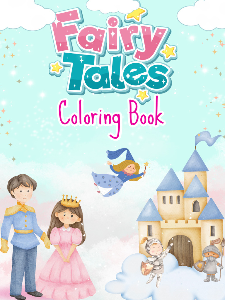 Coloring Book - Fairy Tales | PDF | Fairy Tales | Fairies