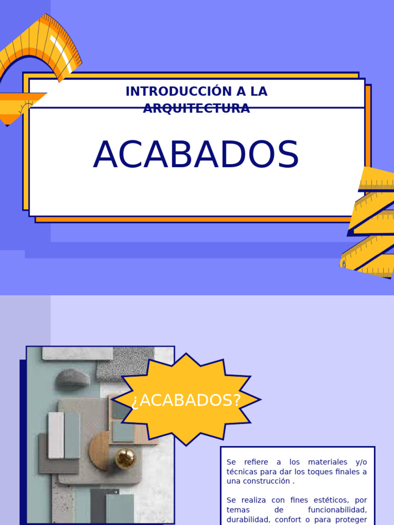 ACABADOS | PDF