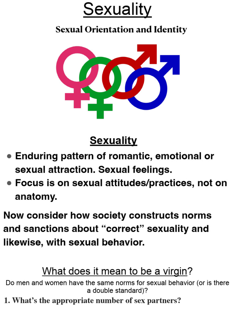 Gender Stratification Sexuality | PDF | Sexual Orientation | Homosexuality