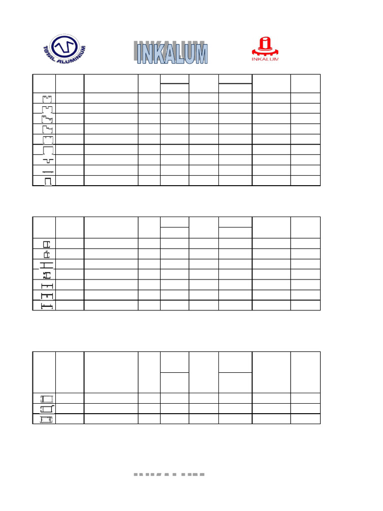 Price List Inkalum Ritel April 2025 | PDF
