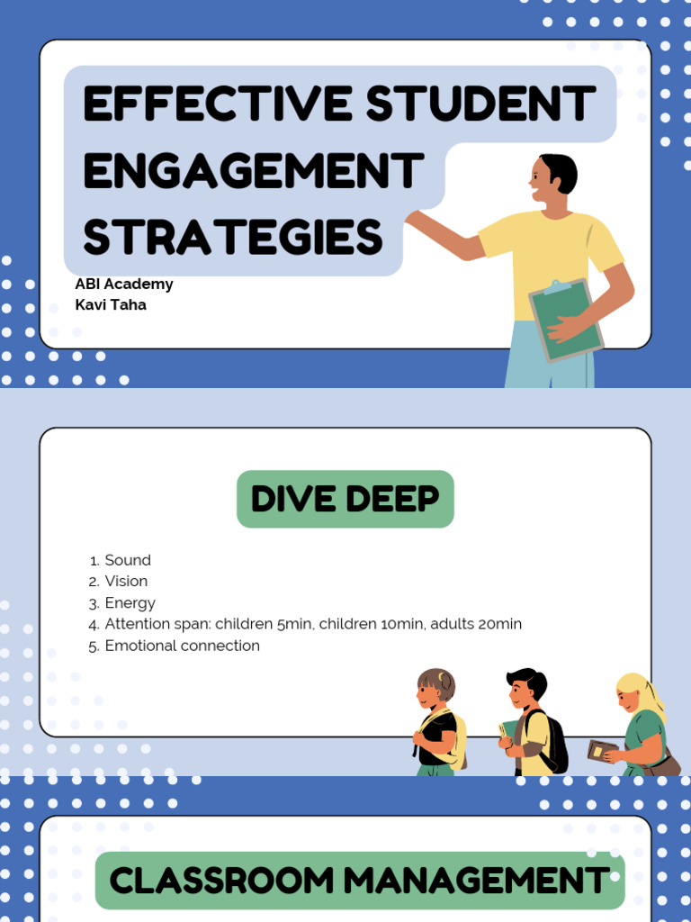 Effective Student Engagement Strategies | PDF