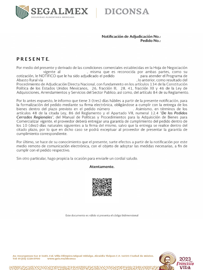 2608 - Cereales Y Pastas, S.A. de C.V.: 44 - Diconsa Sa de CV Región ...