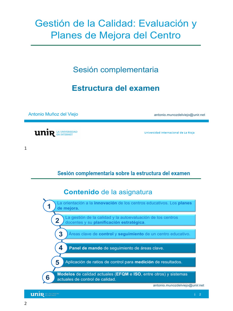 Documento 04 Modelo de Examen | PDF | Gestión de la calidad | Calidad (comercial)