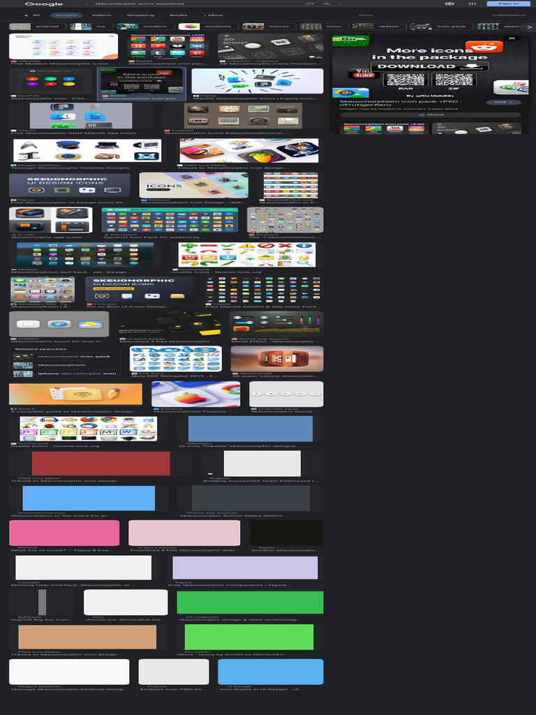 skeuomorphic icons downlode - Google Search | PDF | Mac Os | Mobile App