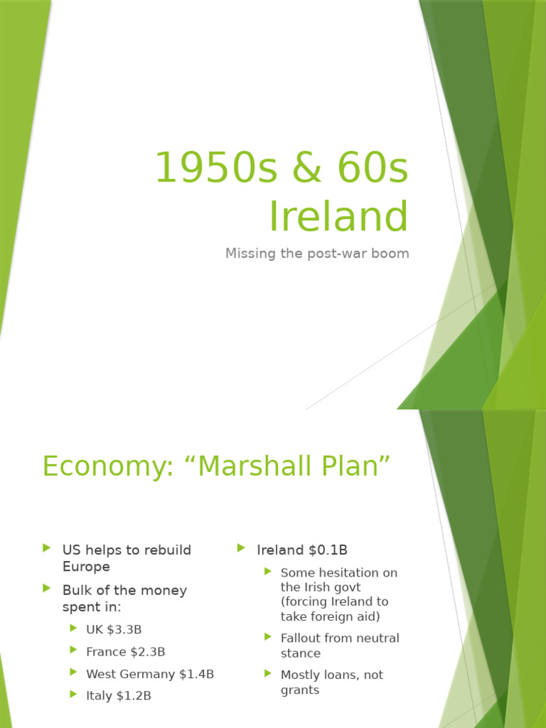P06 1950s and 1960s in Ireland | PDF