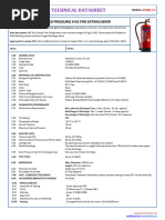 9 Ltr AFFF Fire Extinguisher Datasheet | PDF | Pipe (Fluid Conveyance ...