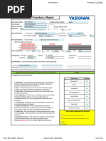 Motor Check and Bump Test Procedure | PDF | Manufactured Goods ...