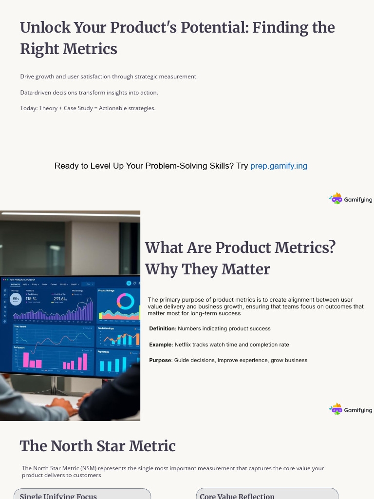Essential Product Metrics for Growth | PDF | Performance Indicator ...
